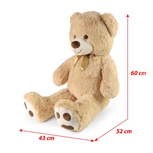 Nagy mackó 100 CM, plüss maci bézs - TUMBY